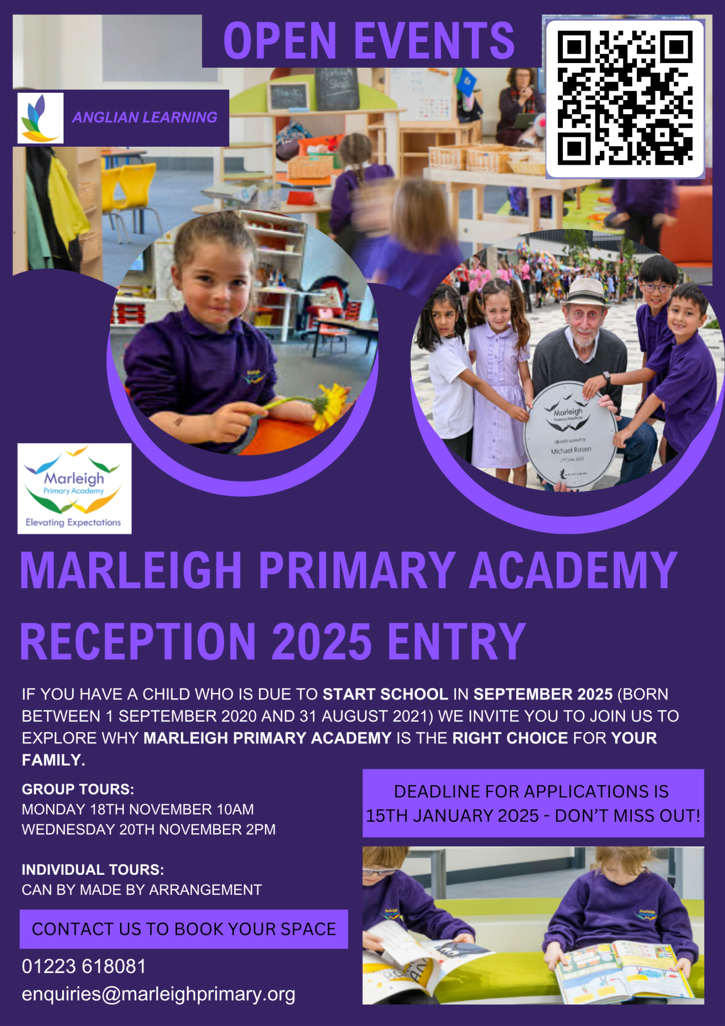 Reception Open Day – Marleigh Primary Academy