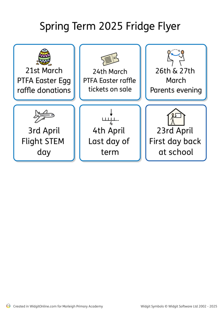 Term Dates – Marleigh Primary Academy